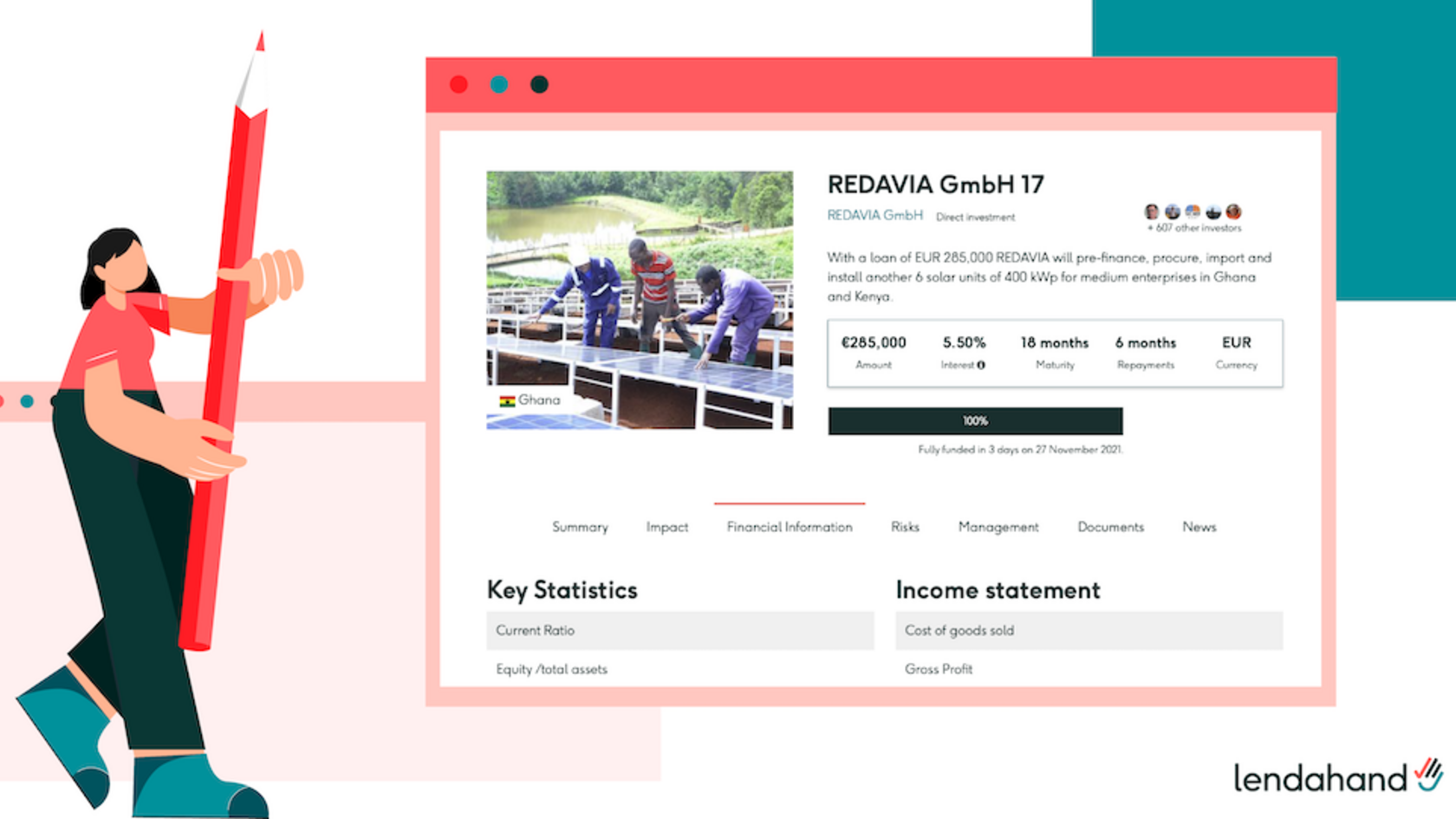 Our new projects detail page explained